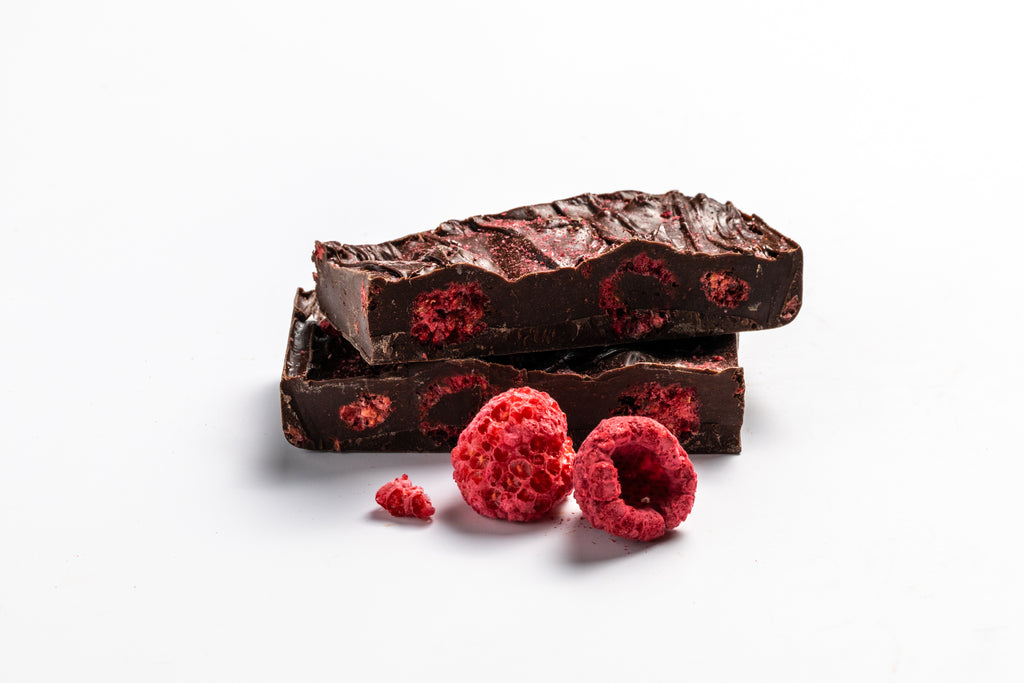 Dark Chocolate & Raspberries – Patagonia Chocolates
